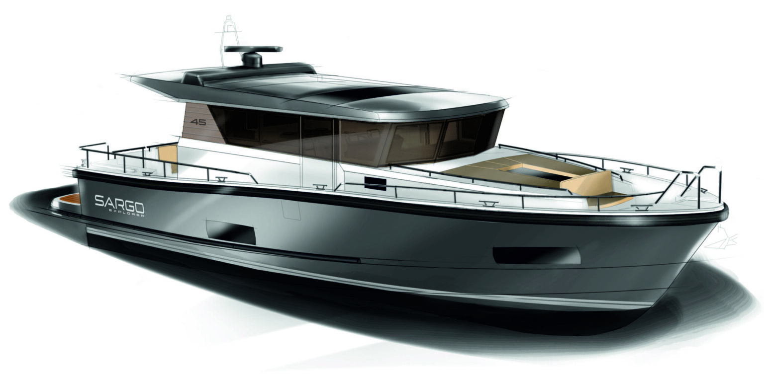 NEWフラッグシップ「SARGO 45」発表！ | 輸入ヨット・ボートは西宮・横浜のオカザキヨット！